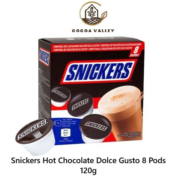 Snickers Hot Chocolate Dolce Gusto Pods(8x15g) 120g | Shopee Malaysia