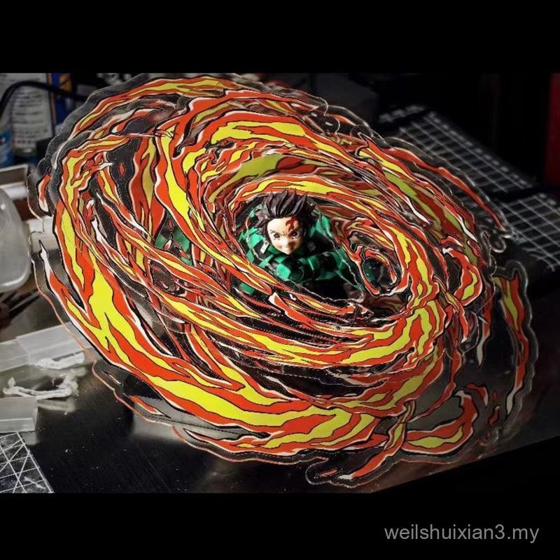 Shf Demon Slayer Kamado Tanjiro Japanese Breath God of Fire Kagura ...
