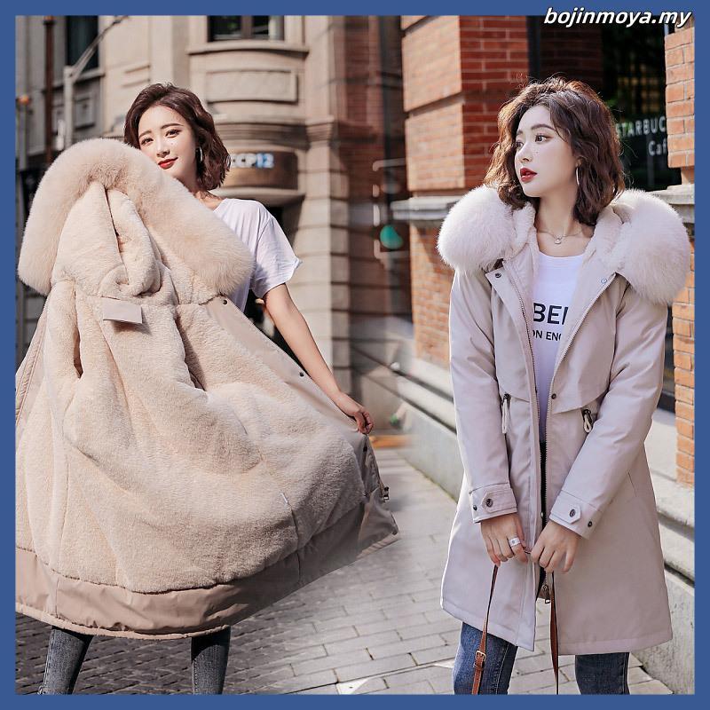 Plus Size Winter Jacket Woman Baju Sejuk Jaket Wanita Saiz Besar Plush ...