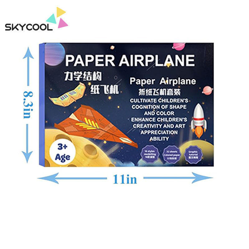 Origami Paper for Planes Kids Paper Airplane Origami Kit DIY 3D Flying ...