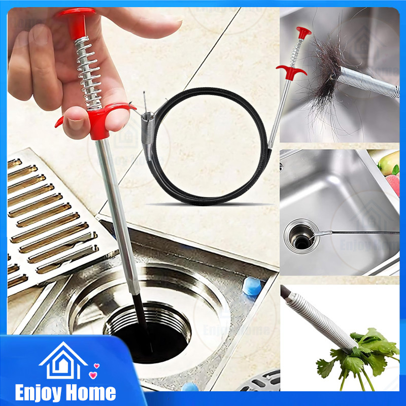 3M Drain Clog Remover Four Claw Trash Pick Up Tool Clog Flexible Auger ...