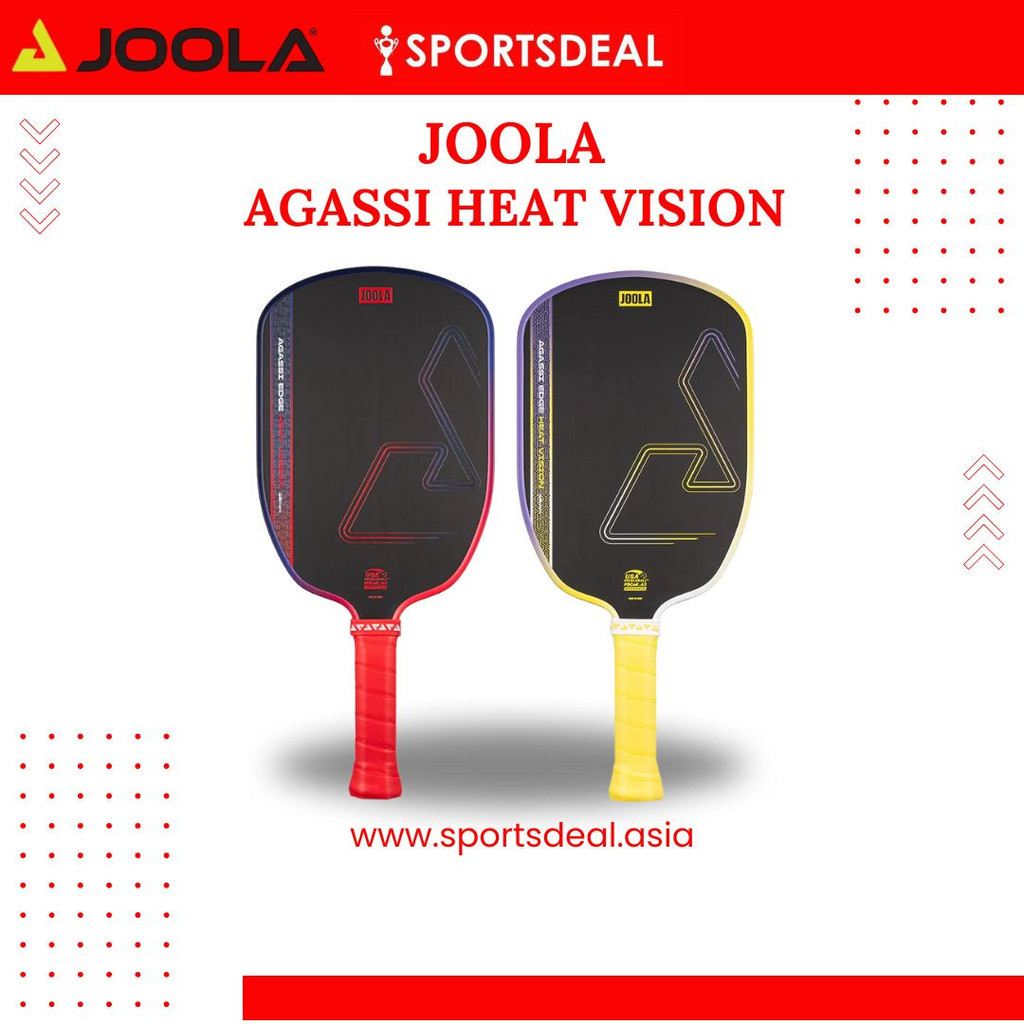 JOOLA Agassi Edge Heat Vision Pickleball Paddle | Shopee Malaysia