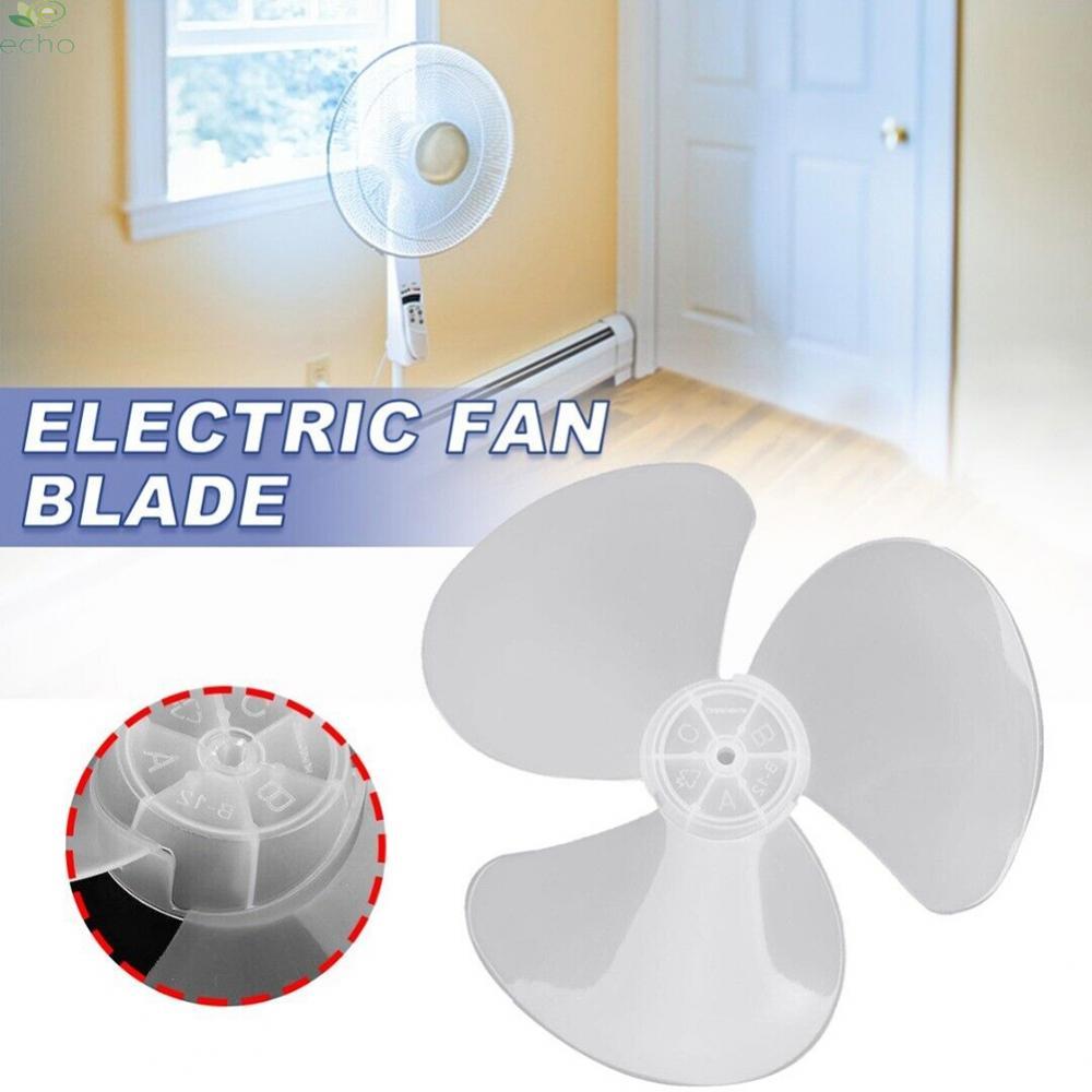 Three Leaf Design 16 Plastic Fan Blade Transparent Black Easy to ...