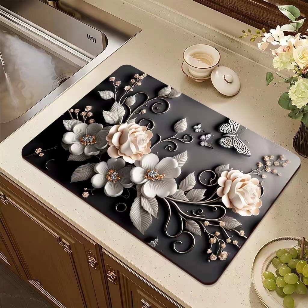 Simulation Visual Diatom Mud Countertop Dirt-Resistant Heat-Insulating ...