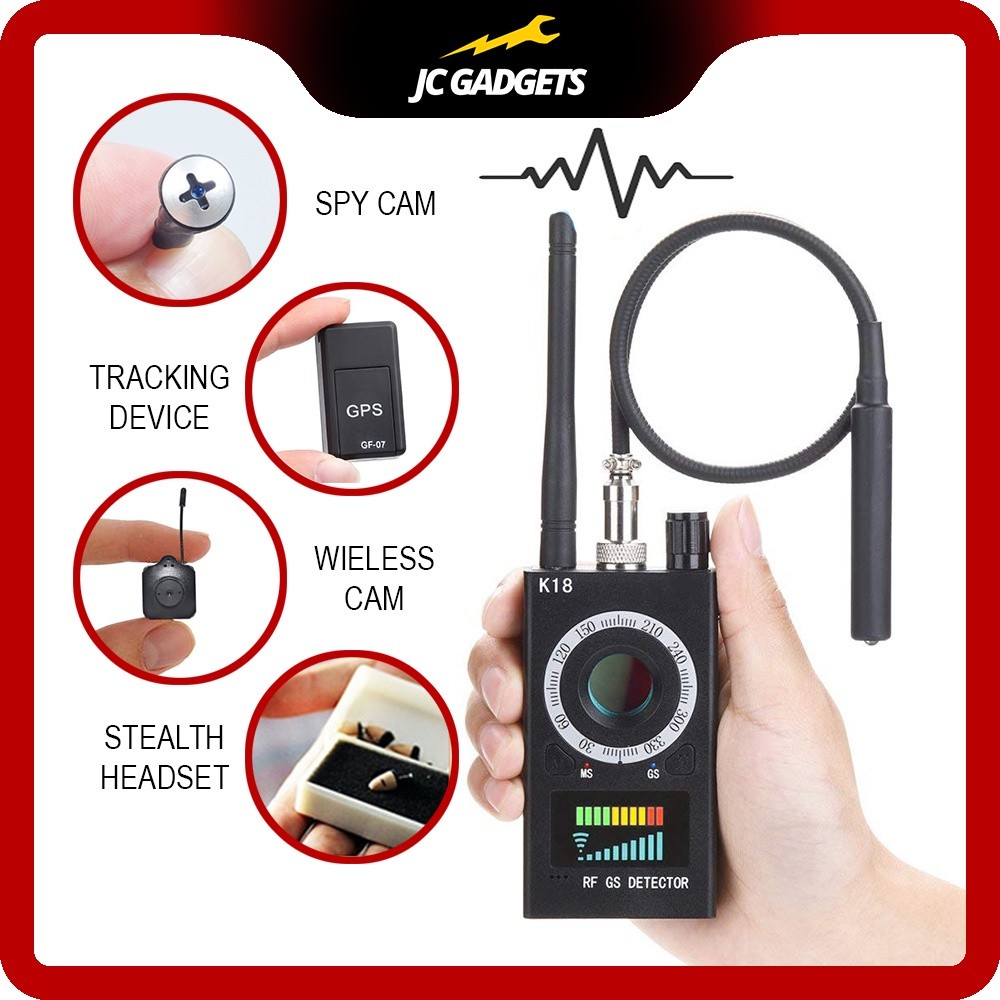 K18 Anti Hidden Camera GPS Tracker Detector Wireless Device Finder ...