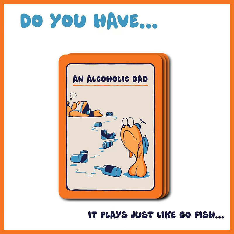 ADD Go Fish Yourself Card Game Life's Little Humiliations Make You And ...