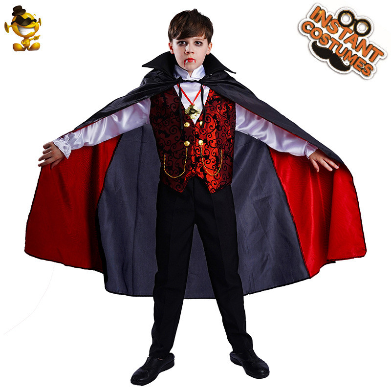 Little Boy Halloween Vampire Party Costume Boy Vampire Cosplay Stage ...