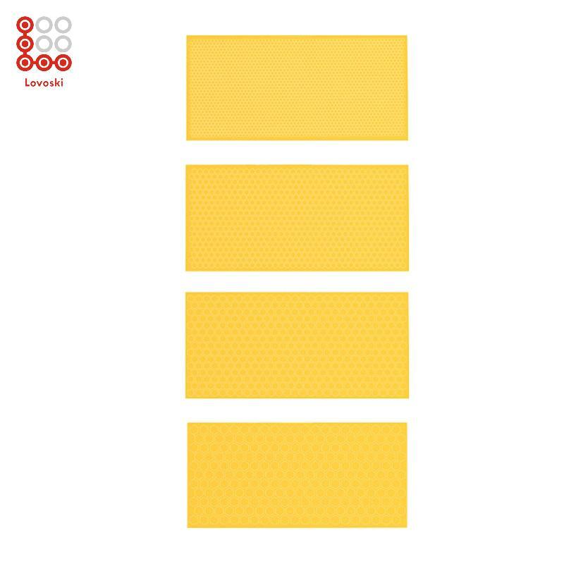 [Lovoski] Hexagonal Masking Tape, Pre-cut Blank Flat Masking Paper ...
