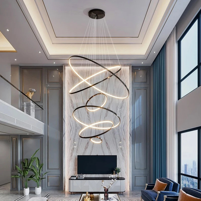 Hiasan Rumah Moden Lampu Led Candelier Lampu Gantung Untuk Lampu Loket ...