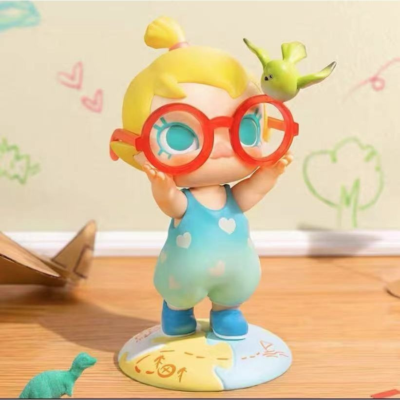 PopMart figure when I was 3 years old, PopMart baby Molly if I age ...