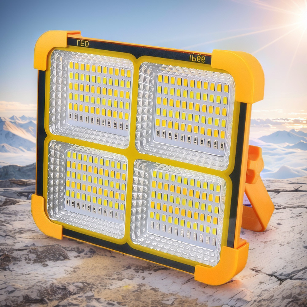 [Fast Arrival] 400W LED Solar Floodlight USB Rechargeable Outdoor ...