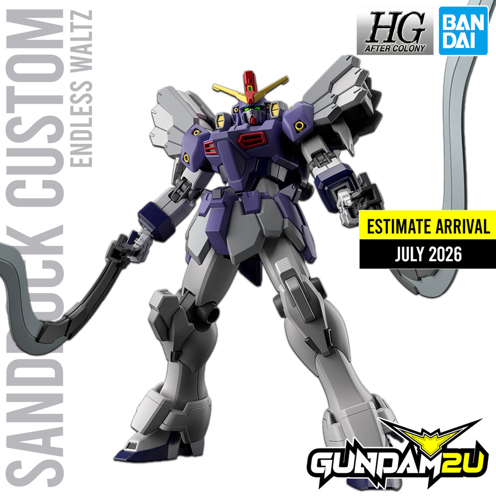 PRE0RDER | BANDAI HG 1/144 Gundam Sandrock Custom EW - Model Kit High ...