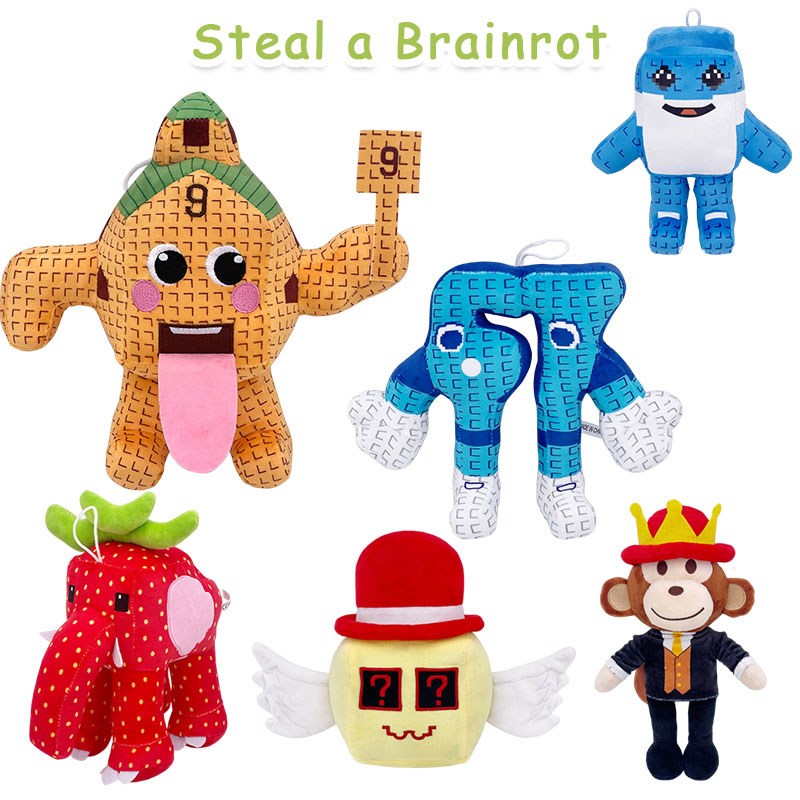 Roblox Steal A Brainrot Stuffed Toys Jandel Los Tralaleritos Esok ...