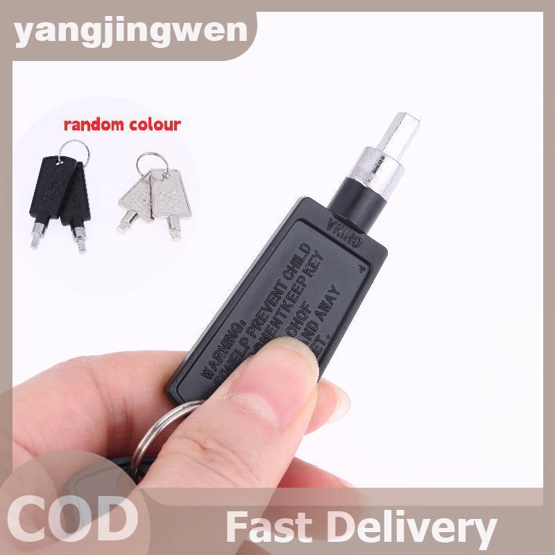 YANGWEN 2Pcs Freezer Refrigerator Door Key Lock Pentagon Keys Part ...