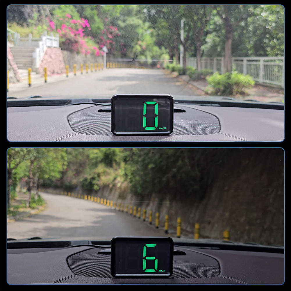 [Fast Arrival] GPS KMH MPH HUD Speed Meter Head Up Display Digital ...