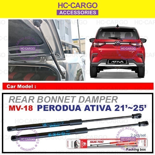 Perodua Ativa Rear Damper Tailgate Lifter Replacement 1set Left & Right ...