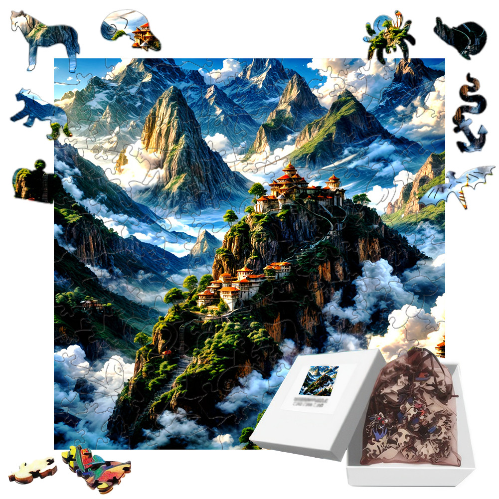 Alien jigsaw puzzle Animal puzzle Alien jigsaw Wooden puzzle Irregular ...