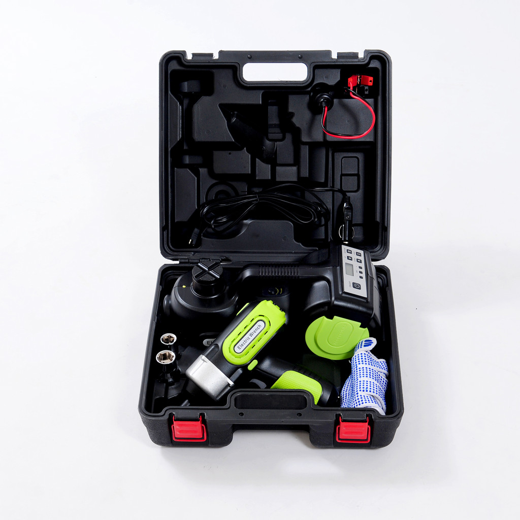 Original 3 in 1 Electric Car Jack 12V 3T Jack and Wrench Vehicle Tools Emergency Tool Kit Motor ...