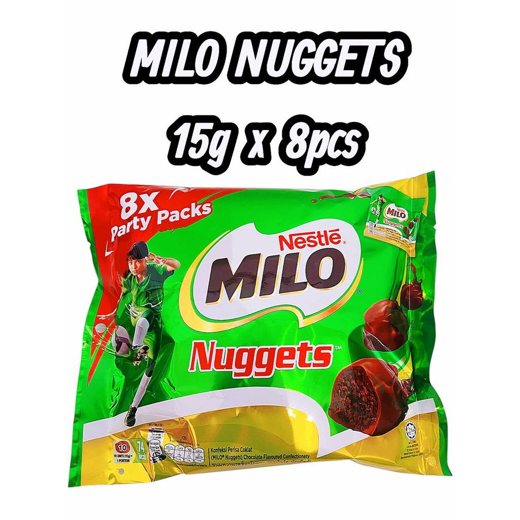 PARTY PACKS Nestle Milo Nuggets (8pack X 15g) | Shopee Malaysia
