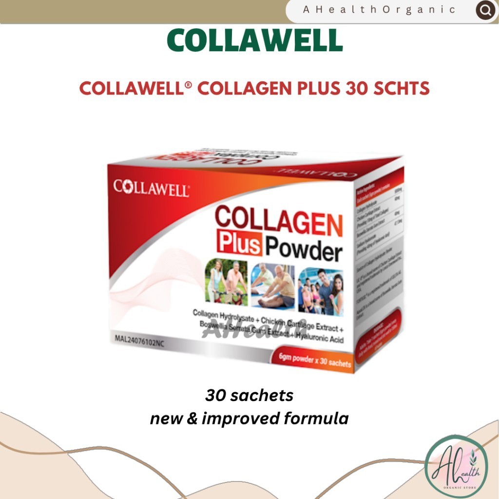COLLAWELL ® Collagen Plus Powder 6gx 30 schts new formula | Shopee Malaysia