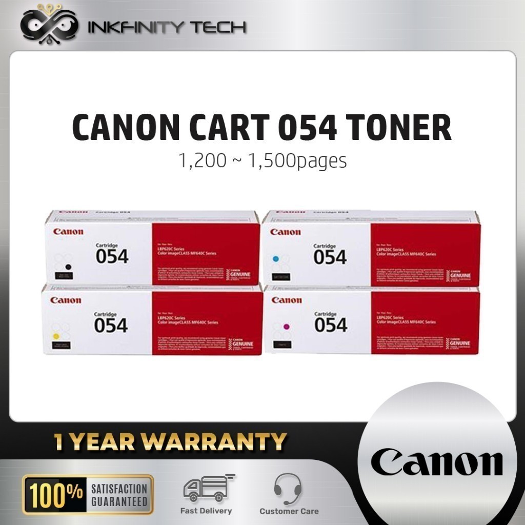 Canon Cart 054 Original Laserjet Color Toner Cartridge / BK 1.5k Pages ...