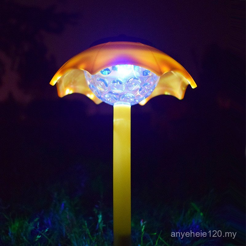Lampu Payung Mini Suria Baharu Lampu Rumput Suria LED Lampu Malam Lampu ...
