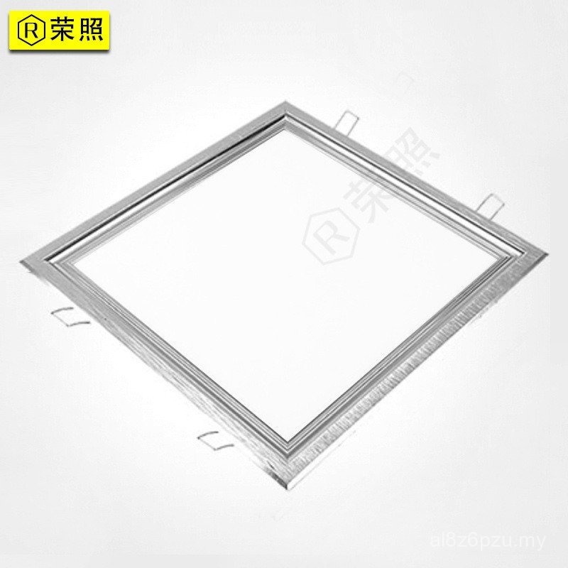 600X600 LED Panel Cahaya Papan Gipsum Potongan Siling Spring Terbenam ...