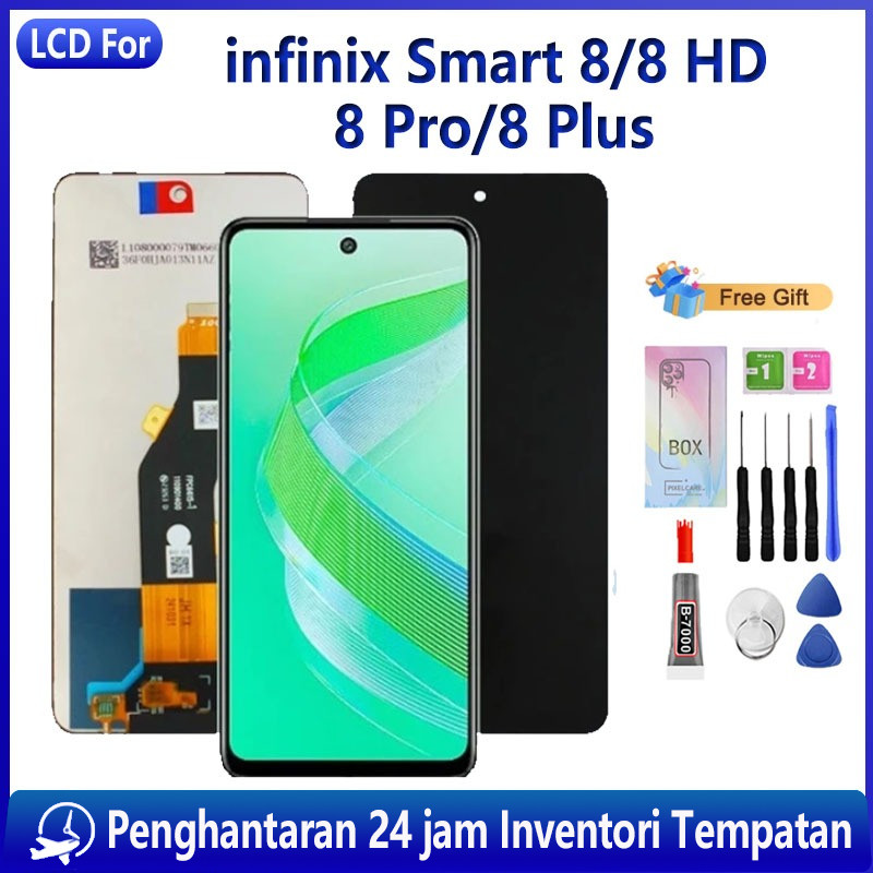 [Promosi!] ORIGINAL LCD Untuk infinix Smart 8/8 HD/8 Pro/8 Plus ...