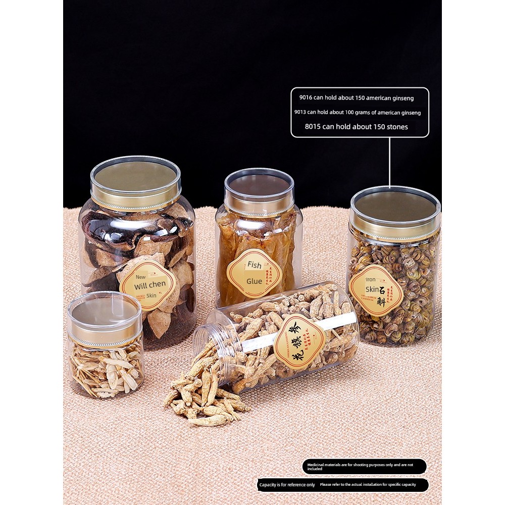 Kulit jeruk kering Morel, teh kering, botol gula-gula, ginseng Amerika ...