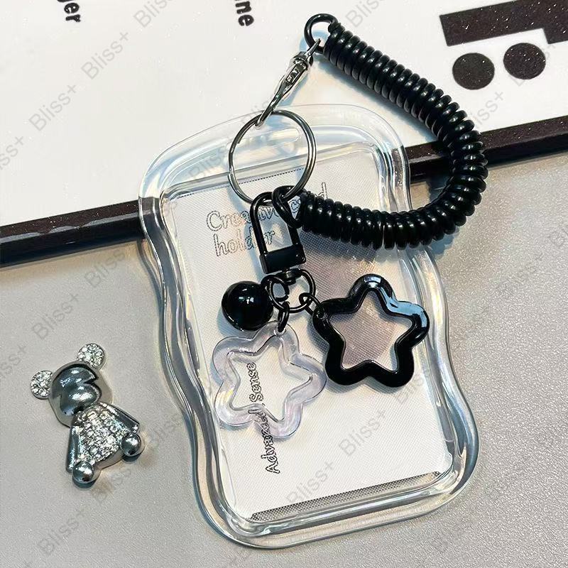 Bus Cute Photocard Ins Card Keychain Student Campus Meal Card Subway ID ...