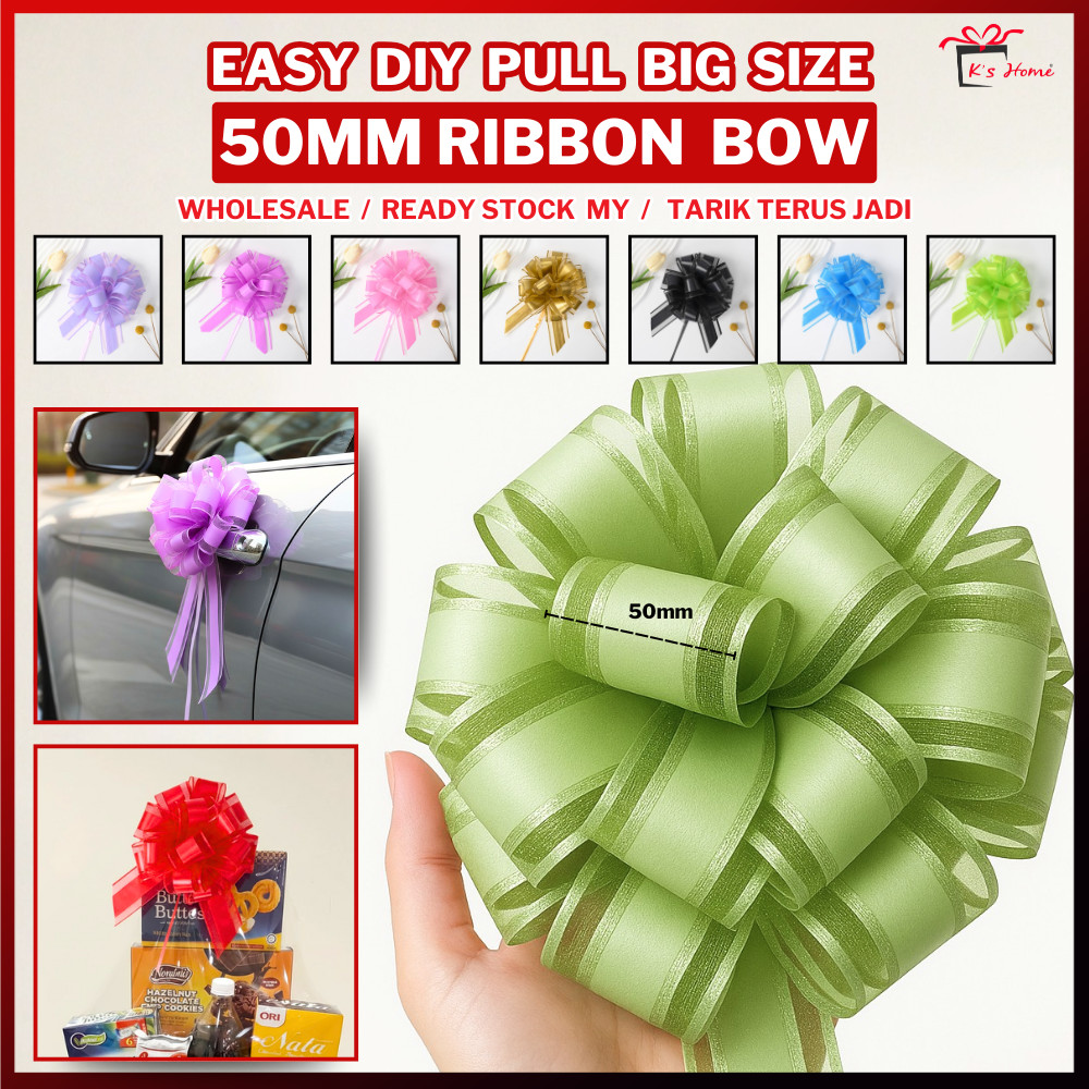 50mm EASY Pull Ribbon • Tarik Terus Jadi • Gift / Hamper / Car ...