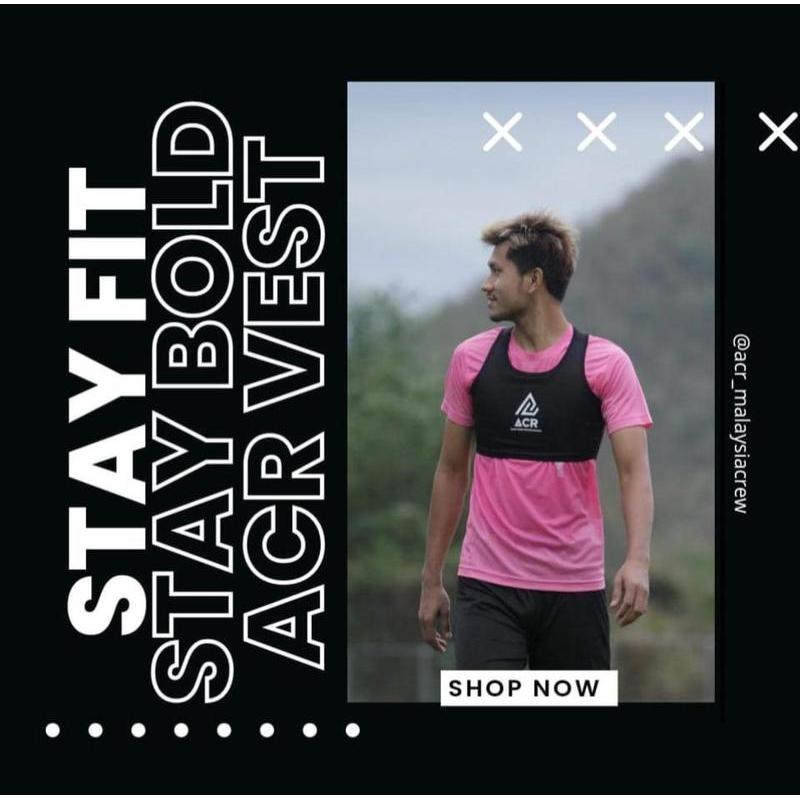 ACR COMPRESSION VEST V5.0 Sport Body Shaper | Shopee Malaysia