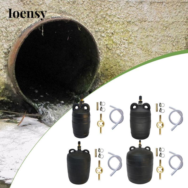 [Ioensy] Inflatable Pipe Plug, Pipe Pressure Test Plug, Rubber Balloon ...