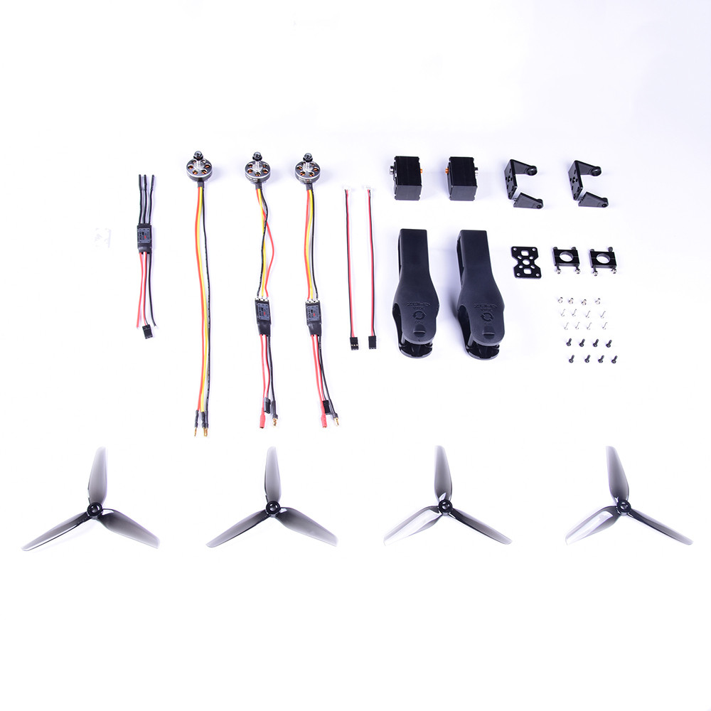 ZOHD Altus VTOL Kit with Power Combo Customized Servos+Motors+ESCs for ...