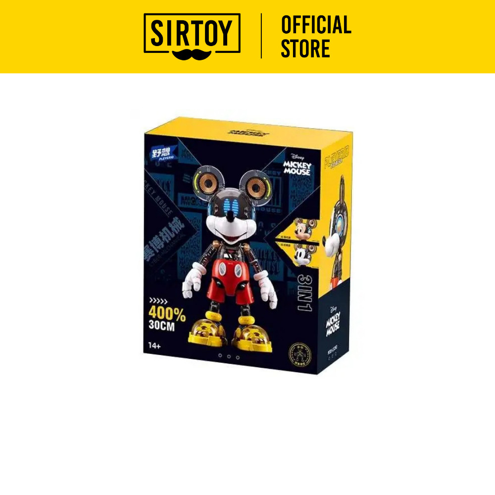 Pleyerid 400% Cyber-Mechanical Mickey Mouse 3in1 Assembly Model ...