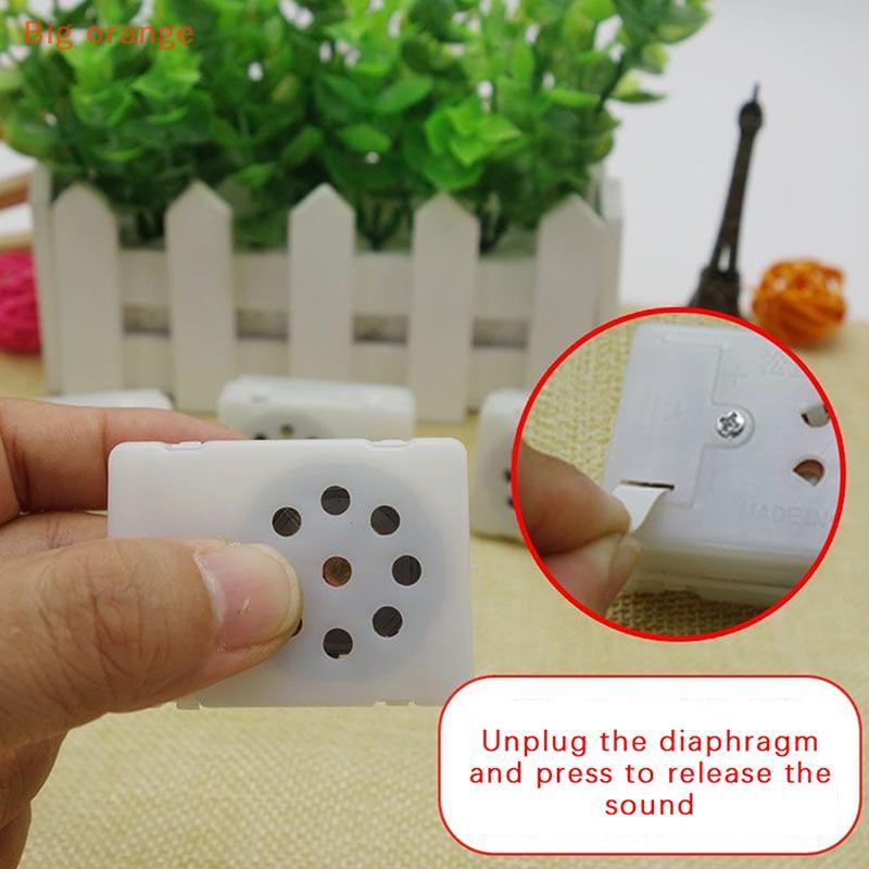 [Big orange] Voice Box For Stuffed Animal Recordable Sound Module Plush ...