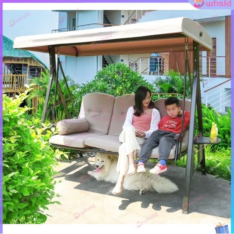 Swing Stool Outdoor Courtyard Hanging Chair Iron Art Household Cradle ...