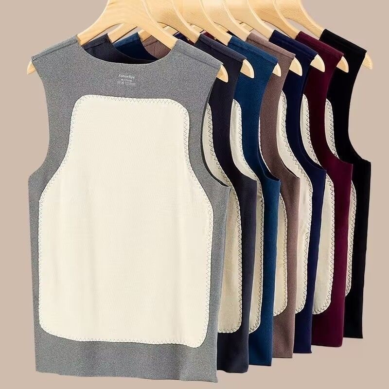 Non-Marking Patch Vest Vest Hengde Velvet Double-Sided Velvet Lining ...