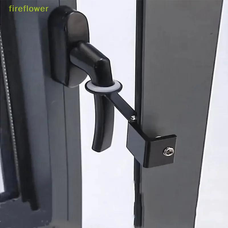 [fireflowerM] 1 Set Home Guard Locking Buckle Free Punch Metal Window ...