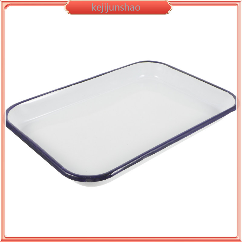 Bake Pan Enamel Tray Casserole Enamal Roasting Tins Dishes Enamelware ...