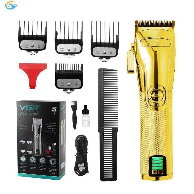 VGR V- Saloon Series Hair Clipper Full Metal Body Professional Electric ...