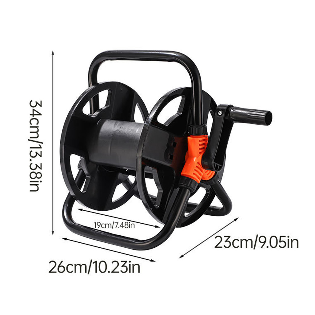 DIY Hose Reel Multi-Purpose Single Arm Pipe Coiler Wear Resist Watering ...