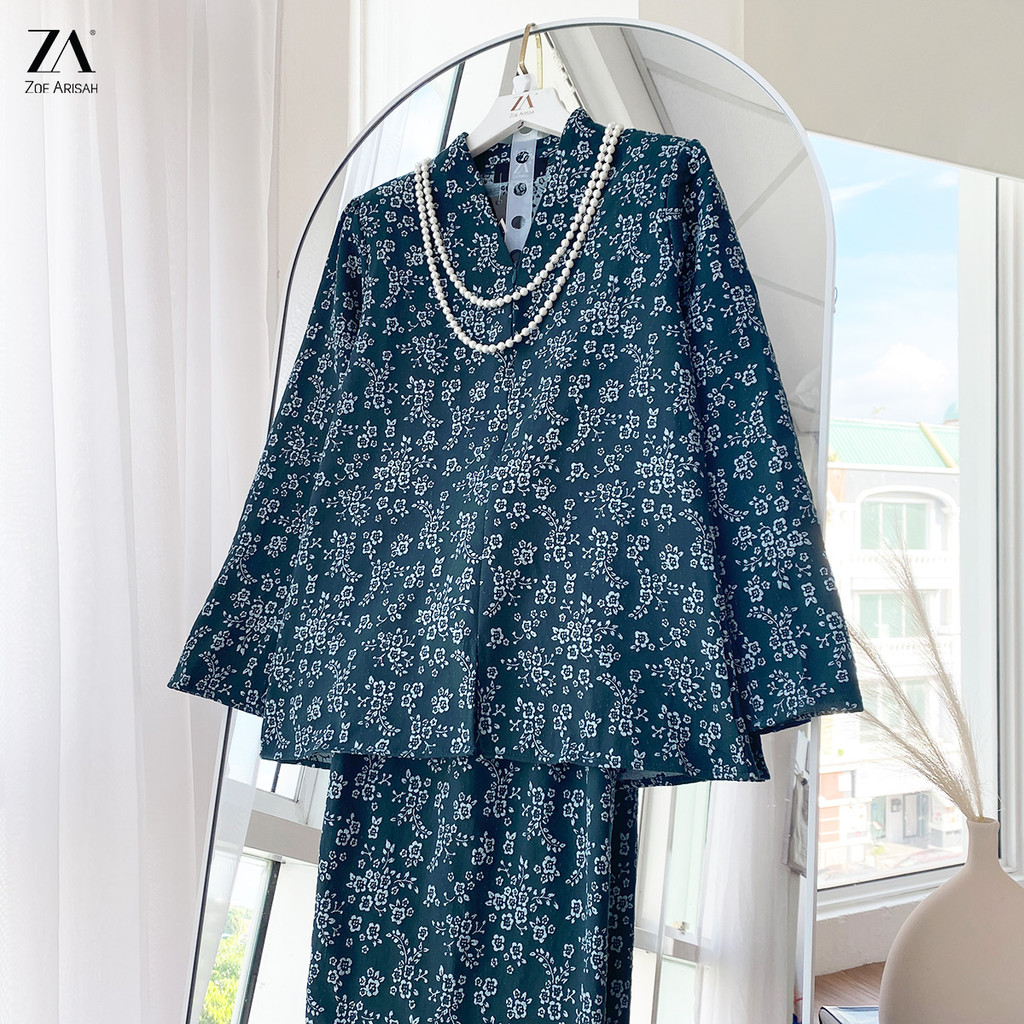 ZOE ARISAH Aleesia Kurung Raya Moden Terbaharu 2026 Textured Premium ...
