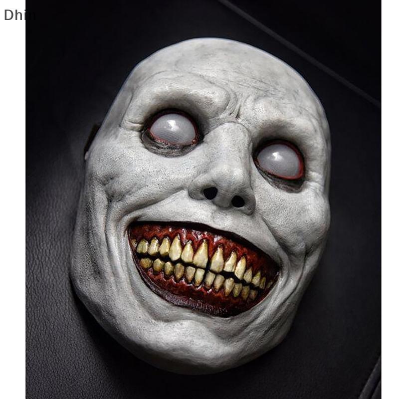 [Dhin] Halloween Party Mask Creepy Smiling Demons The Evil Cosplay ...