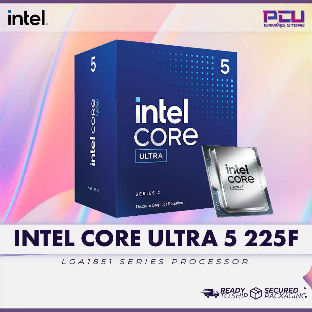 INTEL CORE ULTRA 5 225F LGA1851 PROCESSOR MPK (3 Years Warranty) | Shopee Malaysia