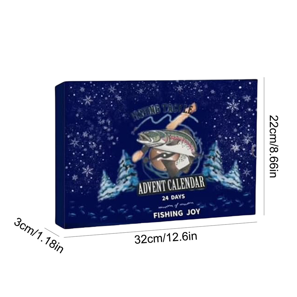 [Redkeev.my] 2025 Fishing Advent Calendar Christmas Countdown Calendar ...