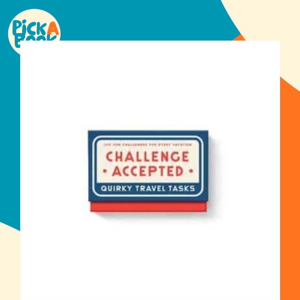 [100% Original Books] - Challenge Accepted Travel Tasks Card Deck by ...