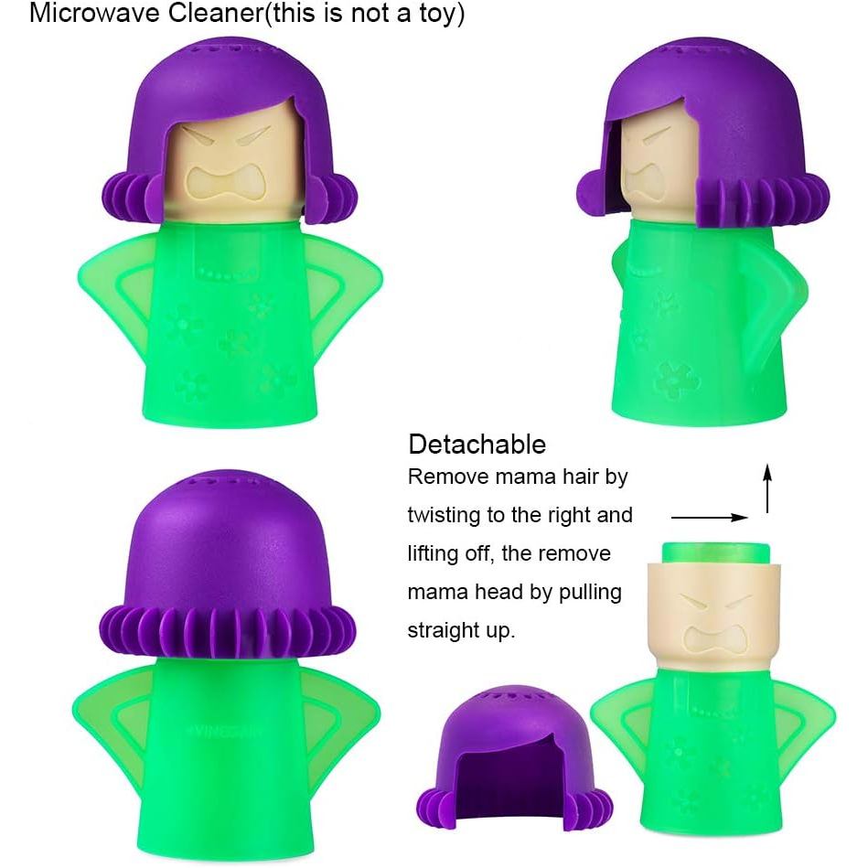 Angry Mama Microwave Oven Steam Cleaner, Angry Mom Microwave Cleaner ...