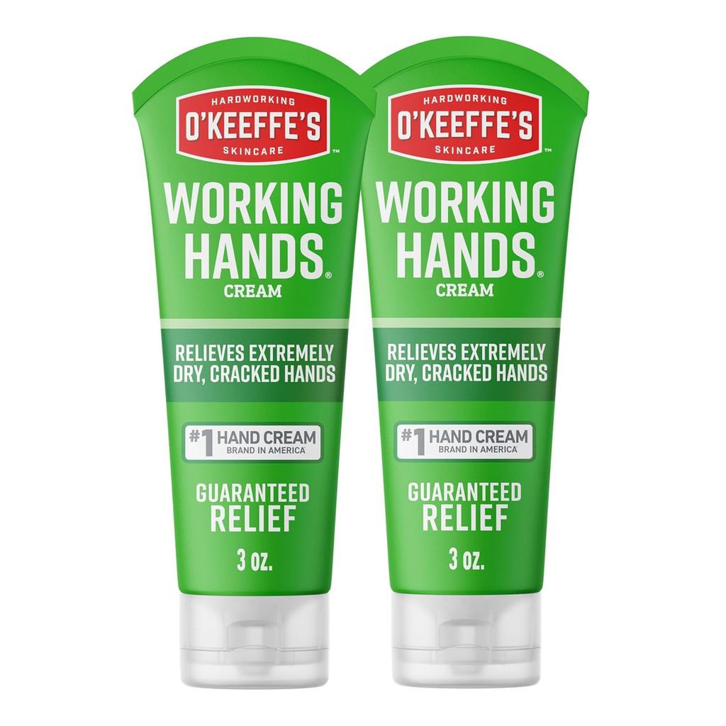 O'Keeffe's Working Hands Hand Cream for Extreme Dryness - 3 oz Tube (2 ...