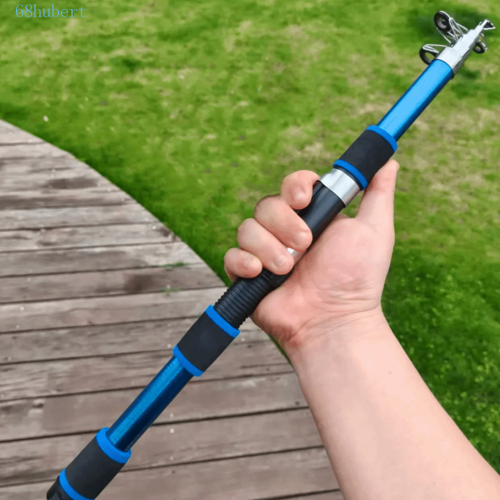 HUBERT Telescopic Fishing Rod, Portable Spinning Mini Fishing Pole ...